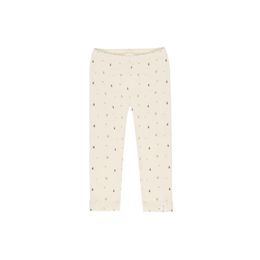 leevje Leggings little trees' aus Bio-Baumwolle in light beige | Gr.: 86/92