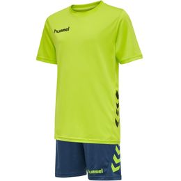 Hummel Verstellbare Taille Anzug Hmlpromo Kinder in LIME PUNCH/DARK DENIM | Gr.: 104