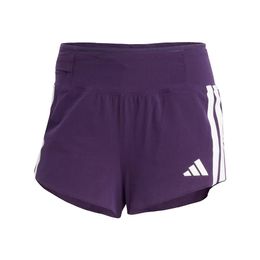 adidas Performance Sportshorts 'Adizero' Damen Gr&ouml;&szlig;e XS aubergine / wei&szlig;