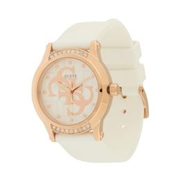 Guess Uhr 'Annette' Damen Gr&ouml;&szlig;e One Size rosegold / wei&szlig;