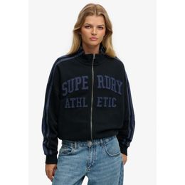 Superdry & Co Sweatjacke 'Athletic Essentials' Damen Gr&ouml;&szlig;e S marine / dunkelblau