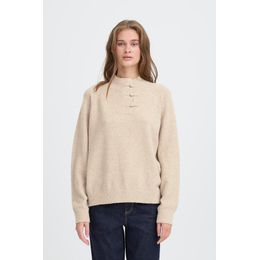 Ichi Pullover 'IHDASILA' Damen Gr&ouml;&szlig;e M hellbeige