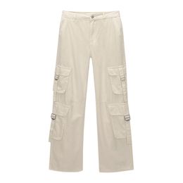 Pull&Bear Pull&bear Cargo Pants female Beige size 32