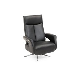Hjort Knudsen Relaxsessel 8001 F3EL2 Superior, Leder schwarz, mit motorischer Verstellung