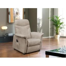 ADA Relaxsessel 7094 030-F-AH-L beige, mit Motor und Aufstehhilfe