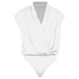 Lascana Blusenbody Damen Gr&ouml;&szlig;e M/L wei&szlig;