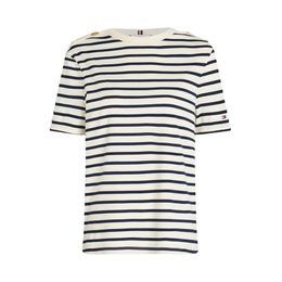 Tommy Hilfiger T-Shirt Damen Gr&ouml;&szlig;e 5XL marine / wei&szlig;