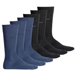 BOSS Socken Herren Gr&ouml;&szlig;e 39/42 blau / anthrazit