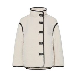 Pieces Jacke 'PCAugusta' Damen Gr&ouml;&szlig;e XS schoko / wollwei&szlig;