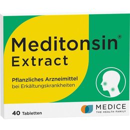 Meditonsin Extract pflanzliche Erkältungstabletten 40 St