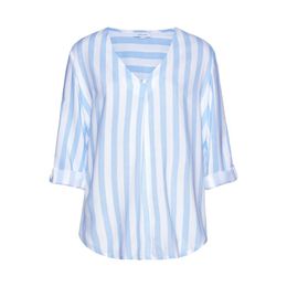 Lascana Bluse Damen Gr&ouml;&szlig;e XS/S hellblau / wei&szlig;