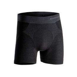 Merino Seamless Boxer schwarz, Gr&ouml;&szlig;e S