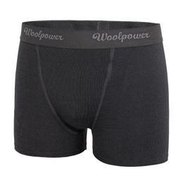 Woolpower LITE Boxer Man Unterhose schwarz, Gr&ouml;&szlig;e S