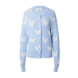 florence by mills exclusive for ABOUT YOU Strickjacke 'Meadow Flowers' Damen Größe S hellblau / weiß