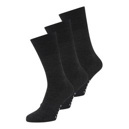 Falke Socken 'Airport' Herren Gr&ouml;&szlig;e 39/40 anthrazit / hellgrau