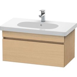 Duravit DuraStyle Waschtisch-Unterschrank DS638403030 80 x 45,3 cm, Eiche natur, 1 Auszug, wandh&auml;ngend