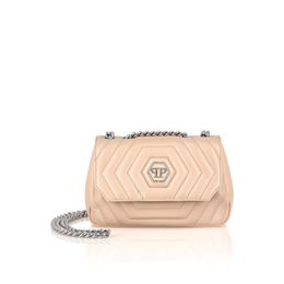 Schultertasche Philipp Plein "Hexagon", Damen, 62, nudepink, Taschen Schultertasche