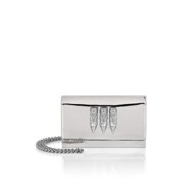 Philipp Plein Damen Clutch "Clutch"70, silber, Taschen
