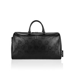 Philipp Plein Damen Handtasche "Monogram"0202, schwarz, schwarz, Taschen