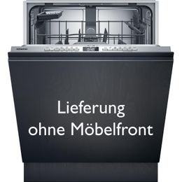 Siemens vollintegrierbarer Geschirrspüler "SN63HX15TE", Energieeffizienz: D (A-G), silber (weiß), B:59,8cm H:81,5cm T:55cm, Geschirrspüler