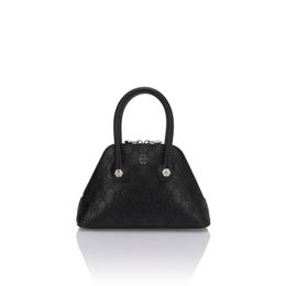 Philipp Plein Damen Handtasche "Monogram"0202, schwarz, schwarz, Taschen