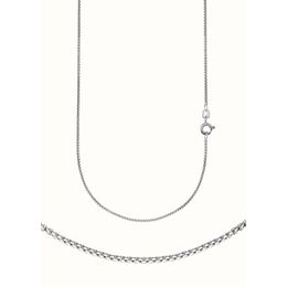 Collierkettchen Firetti "Schmuck Geschenk Silber 925 Halskette Venezianerkette halbrund" Gr. 60, silber (silberfarben), Halsketten, Damen, 60, Silber 925 (Sterlingsilber), B: 1,2mm, Made in Germany, B:1,2mm