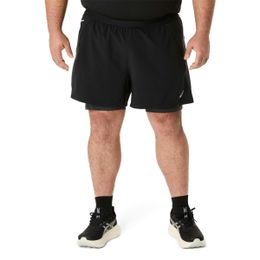 asics Road 5 Inch 2-in-1 Shorts Herren