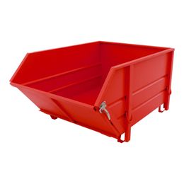 Bauer S&uuml;dlohn Baustoffbeh&auml;lter BBK 100, lackiert, Feuerrot (4511-20-0000-3000)