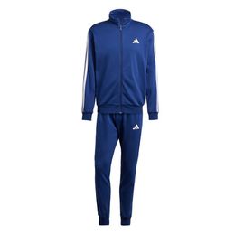 adidas Sportswear Trainingsanzug '3-STRIPES FLEECE' Herren Größe XXL dunkelblau / weiß