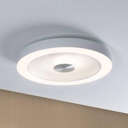 Paulmann LED-Deckenlampe Volea, weiß/silber Ø 40 cm IP44 dim