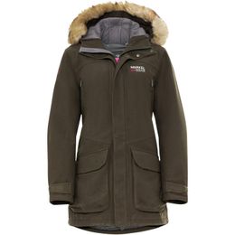 Merkel Gear Damen Winterjacke Expedition WNTR Oliv (Gr&ouml;&szlig;e: S)