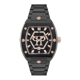 Philipp Plein Uhren - Quarz-Analoguhr Hexagon Phantom - Gr. unisize - in Schwarz - f&uuml;r Damen