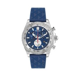 Versace Uhren - Quarz-Chronographenuhr Versace Chrono X - Gr. unisize - in Blau - f&uuml;r Damen
