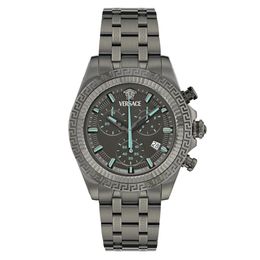 Versace Uhren - Quarz-Chronographenuhr Versace Fornax - Gr. unisize - in Grau - f&uuml;r Damen