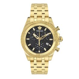Versace Uhren - Quarz-Chronographenuhr Versace Fornax - Gr. unisize - in Gold - f&uuml;r Damen