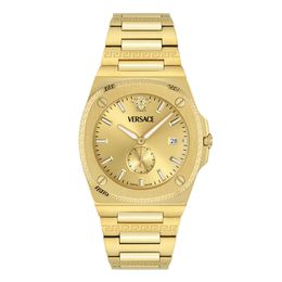 Versace Uhren - Quarz-Analoguhr Versace Tolomeo - Gr. unisize - in Gold - f&uuml;r Damen