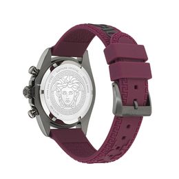 Versace Uhren - Quarz-Chronographenuhr Versace Fornax - Gr. unisize - in Bordeaux - f&uuml;r Damen
