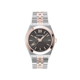 Salvatore Ferragamo Uhren - Quarz Analog Uhr Vega New 40Mm - Gr. unisize - in Silber - f&uuml;r Damen