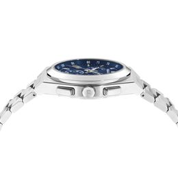 Salvatore Ferragamo Uhren - Quarz-Chronographenuhr Vega Chrono - Gr. unisize - in Silber - f&uuml;r Damen