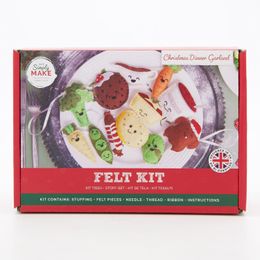5-teiliges mehrfarbiges DIY Weihnachtsgirlanden-Set