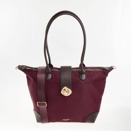 Dunkelviolette Tote Bag