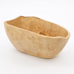 Braune rechteckige Lebensmittelaufbewahrung 11x24cm