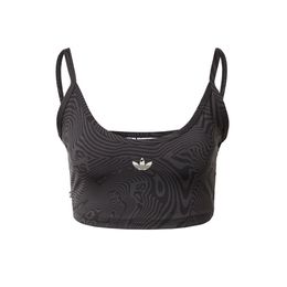 adidas originals BH 'Marble Prints' Damen Gr&ouml;&szlig;e 80 grau / schwarz / wei&szlig;