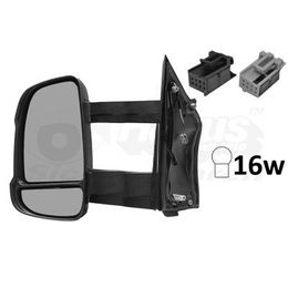 Van Wezel Au&szlig;enspiegel * HAGUS links schwarz f&uuml;r PEUGEOT FIAT CITRO&Euml;N 815466 1613693380 8153PR 1651825