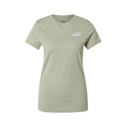 Puma Performance Shirt 'ESS Small No. 1' female Green size XS
