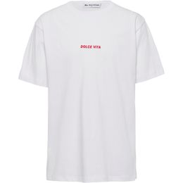 On Vacation Dolce Vita T-Shirt - wei&szlig; - Gr. XL - Baumwolle