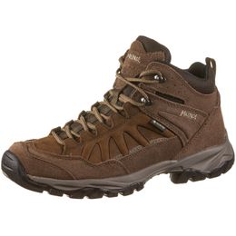 Meindl Nebraska Mid Wanderschuhe Damen - braun - Gr. 37 1/2 - Nubukleder