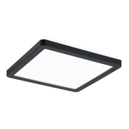 Paulmann LED-Panel 'Atria Shine' schwarz 11,2 W 19 x 2,8 x 19 cm