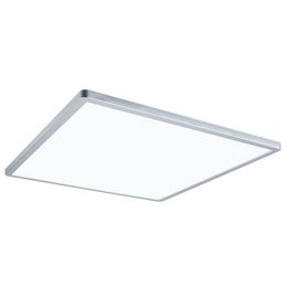 Paulmann LED-Panel 'Atria Shine' chromfarben 22 W 42 x 2,8 x 42 cm