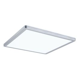 Paulmann LED-Panel 'Atria Shine' chromfarben 16 W 29,3 x 2,8 x 29,3 cm